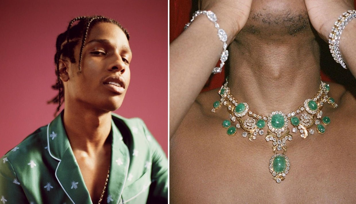 A$AP Rocky's Baroque Necklace: How the Rapper is Changing the Game in ...