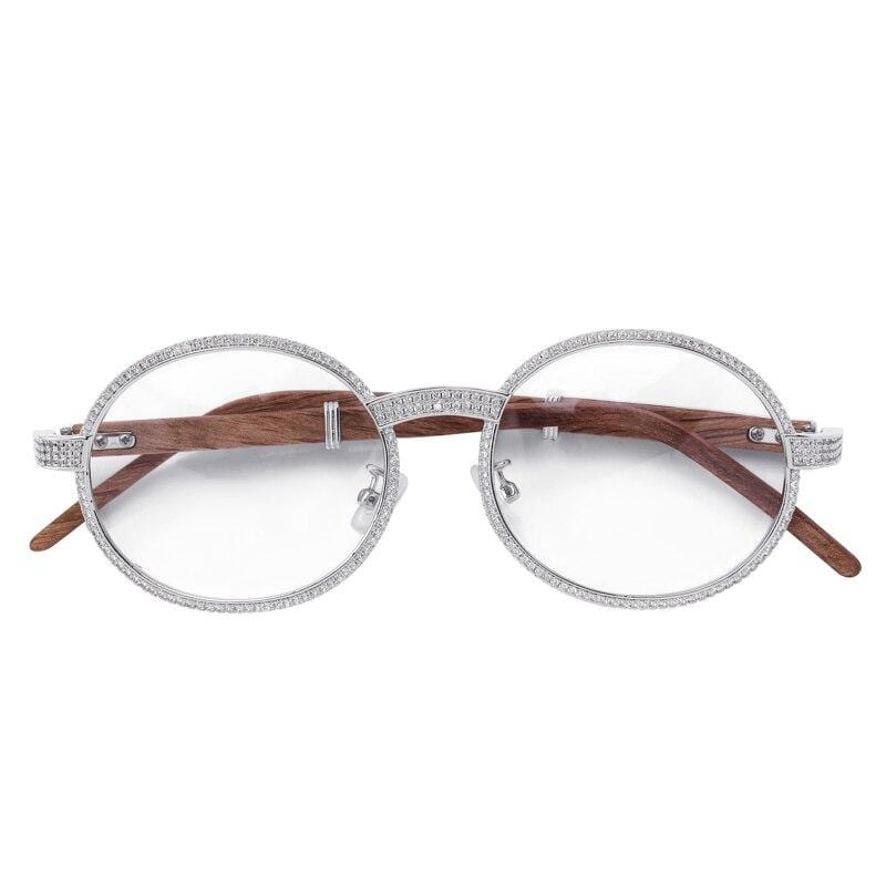 Iced Out Diamond Frames Glasses | Iced Up London