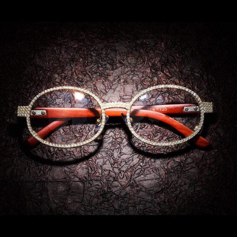 Iced Out Drip Glasses (14K Gold) | Iced Up London