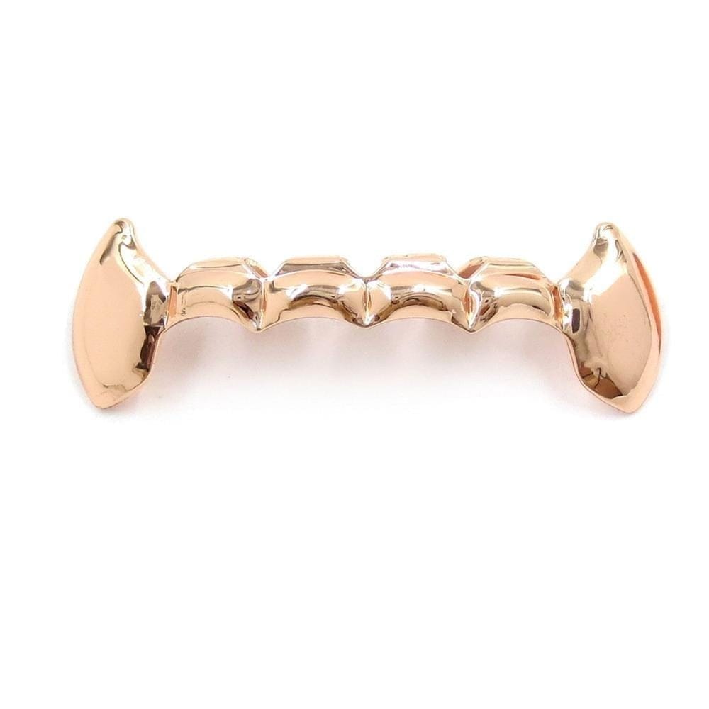 Rose Gold Fangs Grillz | Iced Up London