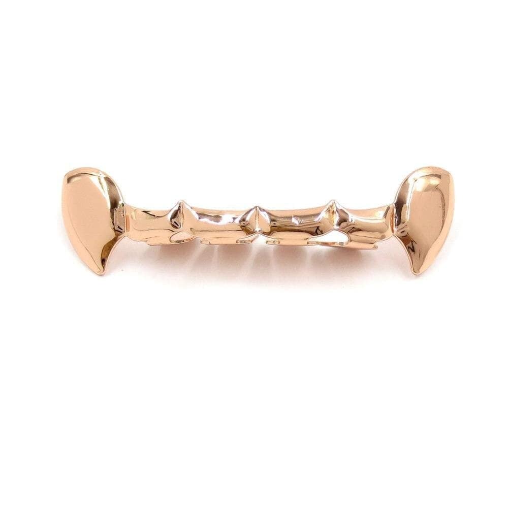Rose Gold Fangs Grillz | Iced Up London